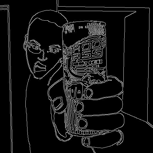 Cain: man holding can