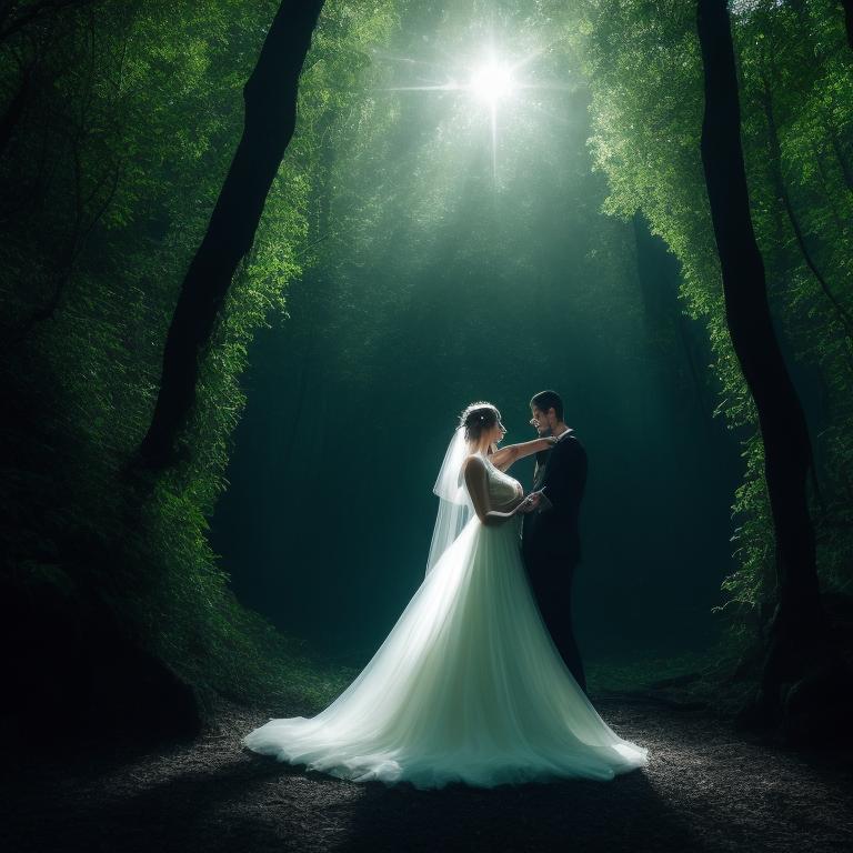 PhotoGeorge0427: ((young man and woman)) in Deep within the enchanted ...