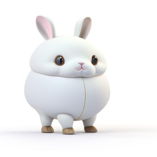 candid-dove824: Anthropomorphic cute fat baby bunny