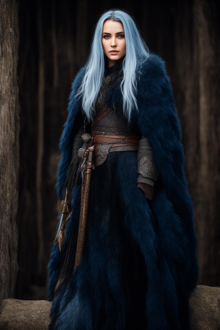 dull-cobra997: Beautiful skald female, tall, with a lean build ...