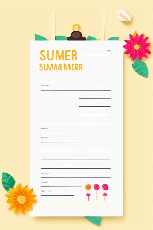 Jaya_Hess: Seasonal Summer To-do List. Sunshine and Popsicles