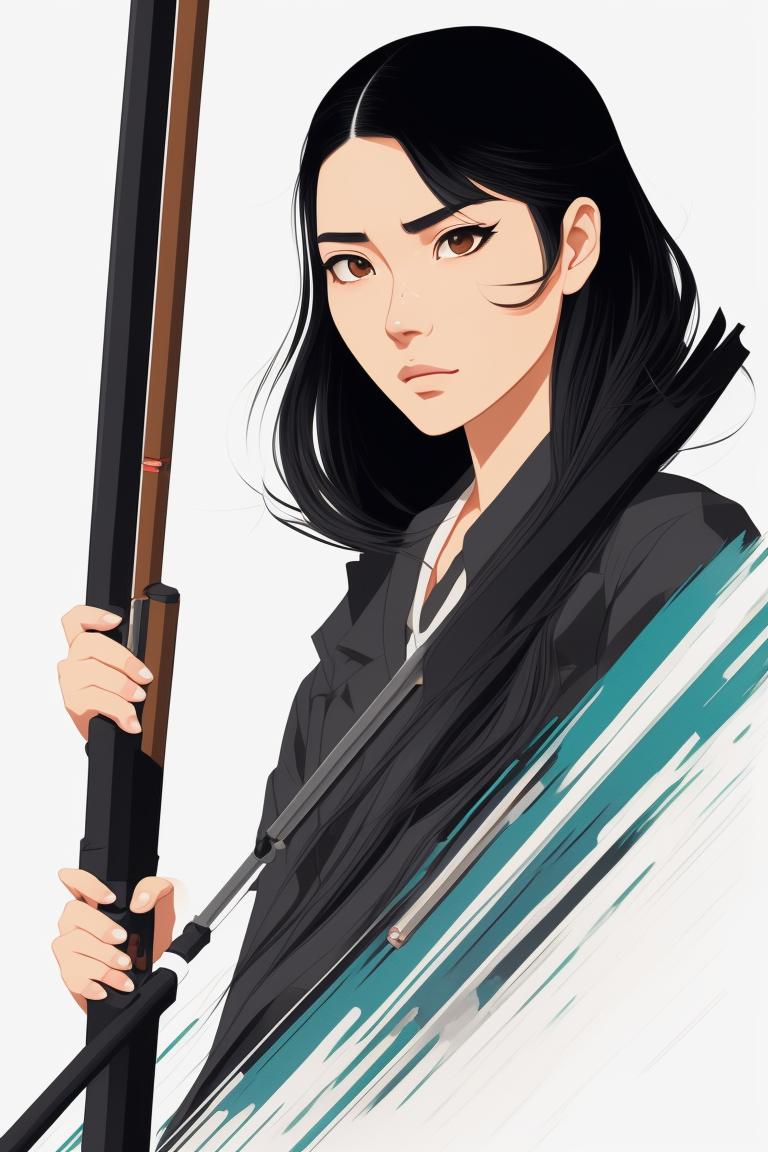 white-moose228: A young woman in her 20s with platinum white hair ...