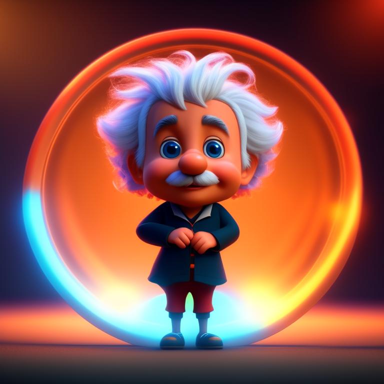 cute-panther815: EINSTEIN RIDING A SHADOW OF IMAGINARY BIKE