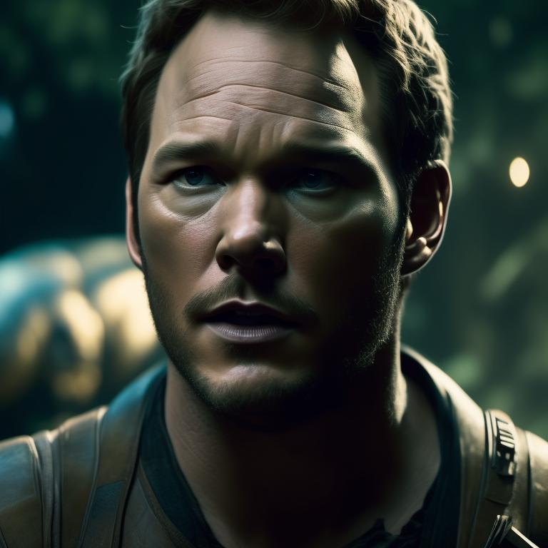 hard-chough87: The portrait of Chris Pratt in the movie, ((Jurassic ...