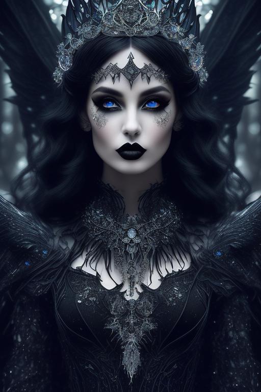 Angel Of Darkness Makeup