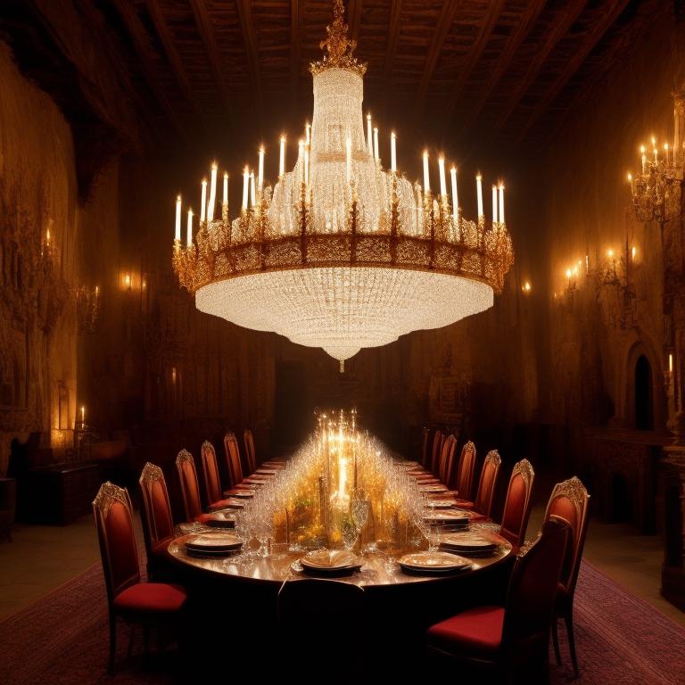 Medieval Castle Dining Room