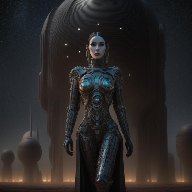 big-lu_310: an enchantingly hauntingly beautiful android woman ...