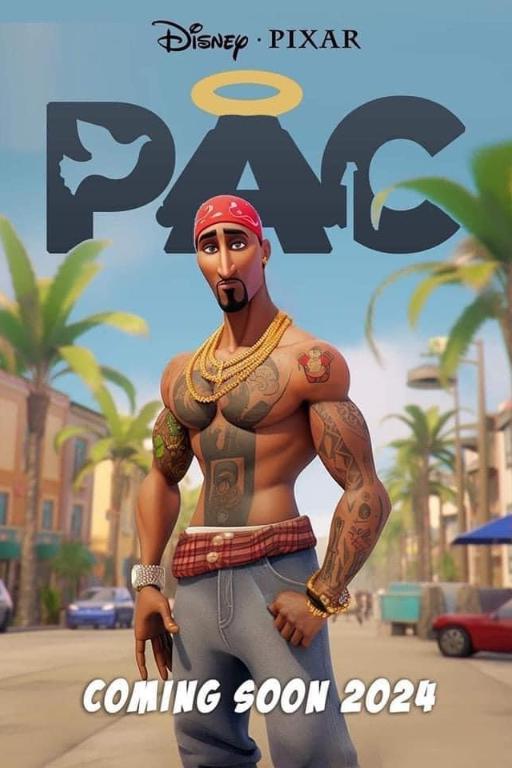 bwaykc: rapper snoop dogg standing in the middle of a street, pixar 3d ...