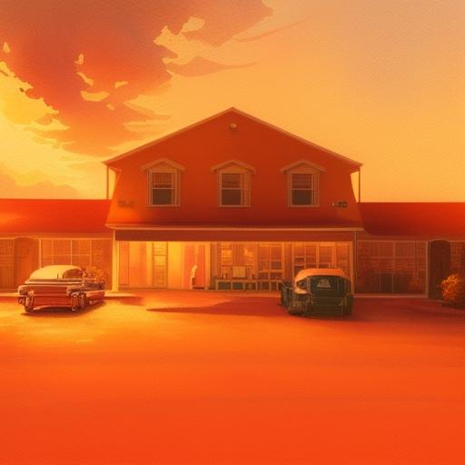 itchy-rail796: The picturesque landscape of the motel exudes an ...