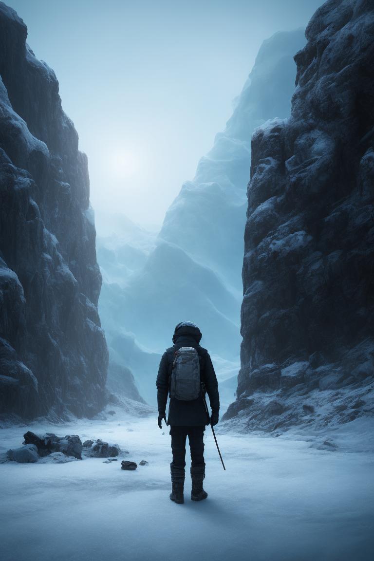 dull-cobra997: Portrait of a male merchant standing next to a rugged ...