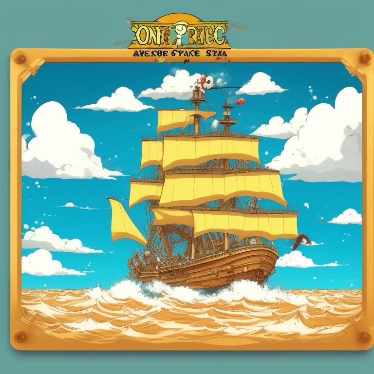 One Piece Pirate Ship Background