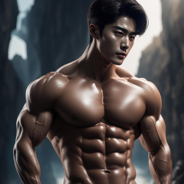 melodic-mole999: Cha Eun Woo is mermaid six pack abs, toned body abs ...