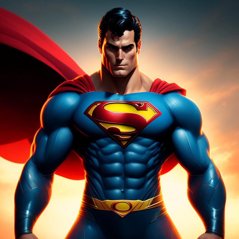 zany-ape528: DC Comics Superman. He's fit and toned, but not bulky.