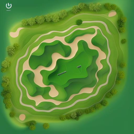 barren-wasp138: Draw an aerial golf course design with topography ...