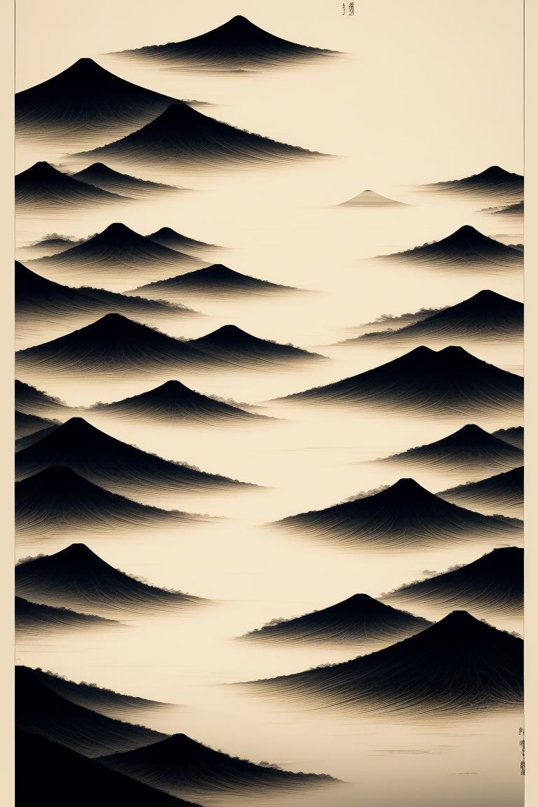 Max_Turbo: Japanese Calligraphy Art: Fuji