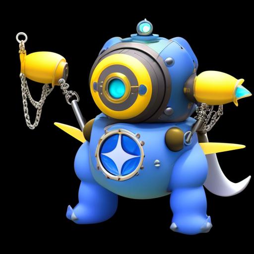 modern-koala857: A deep-sea diver themed Fakemon pokemon with drills ...