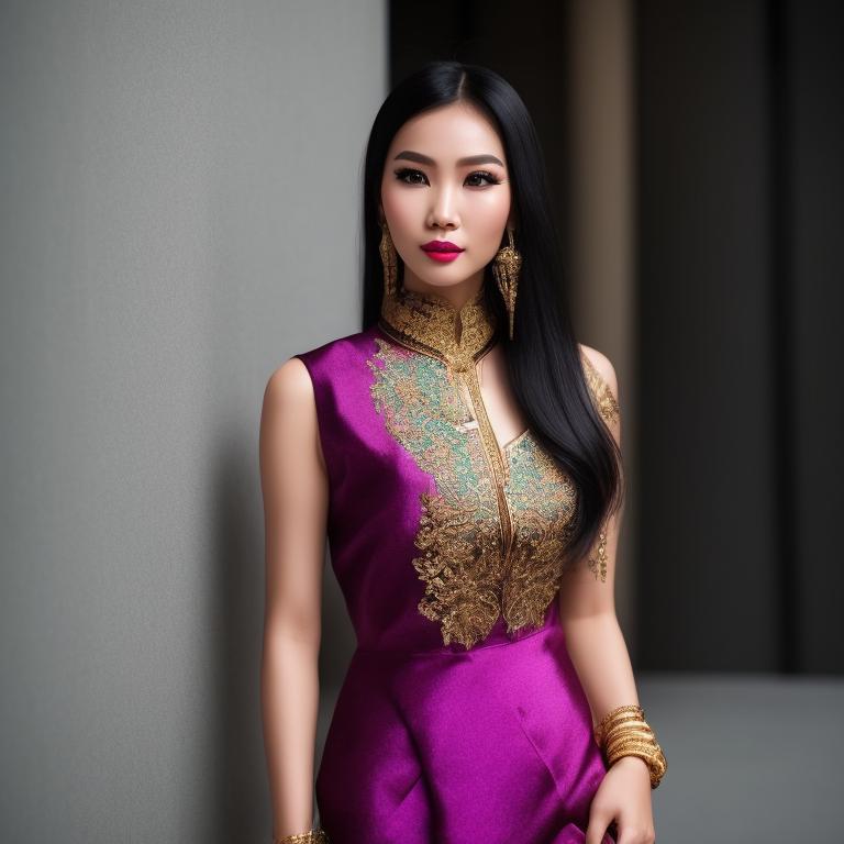 Modern Thai Style Dresses