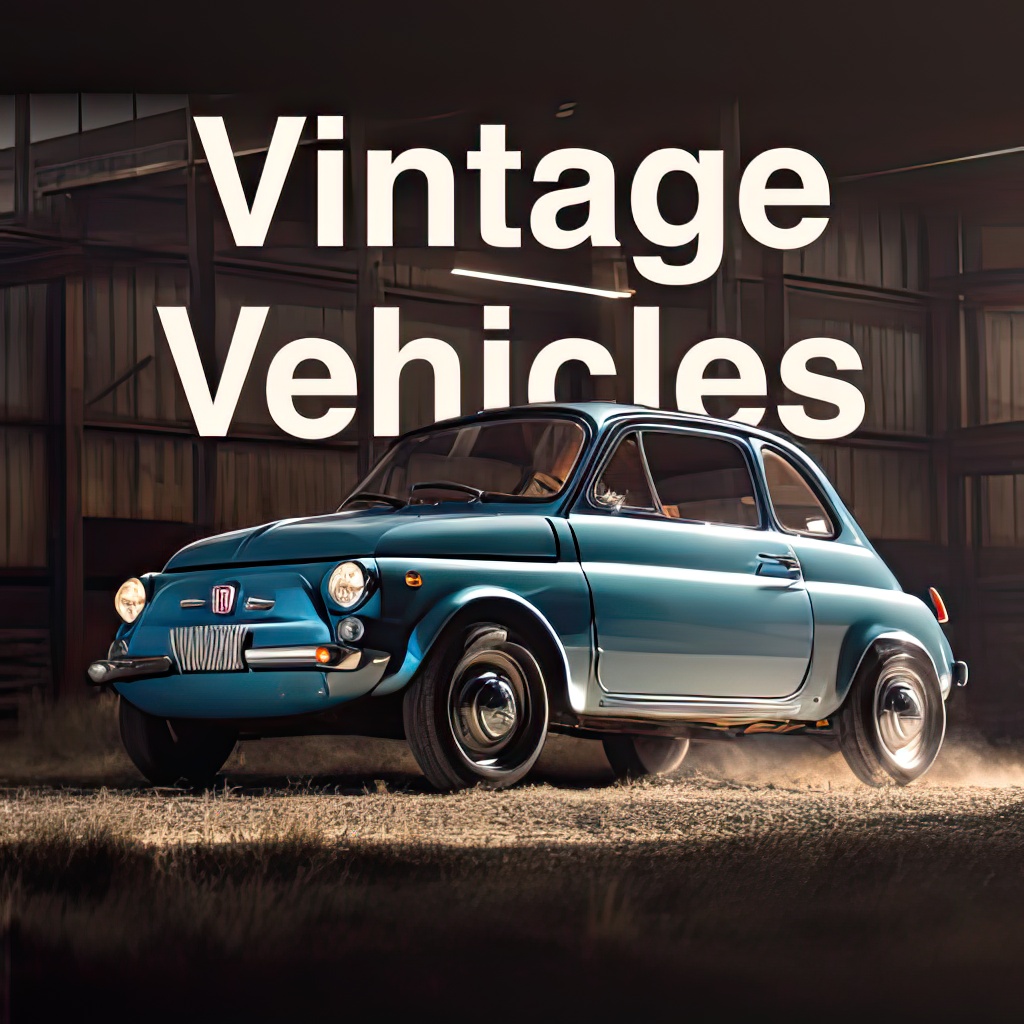 Vintage Vehicles | PromptHunt Template