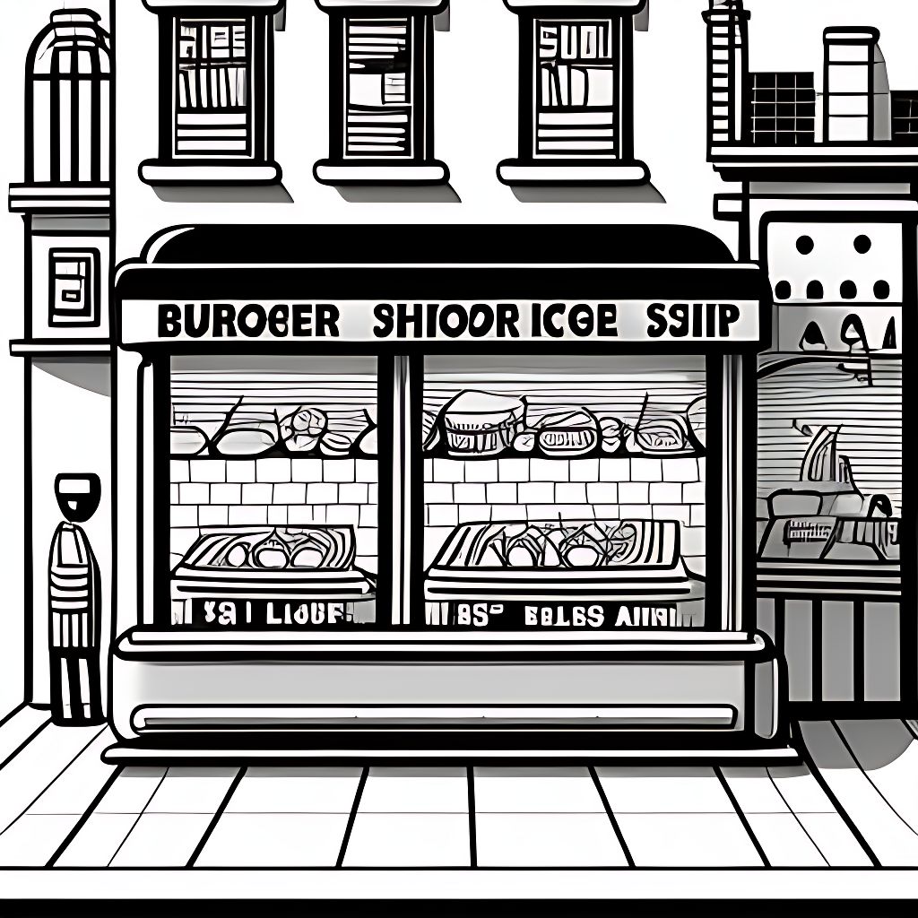 addison: A burger shop