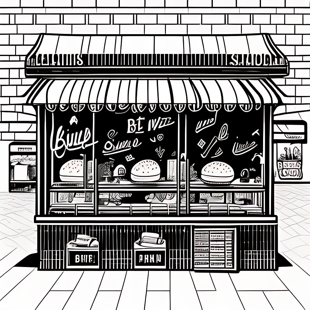 addison: A burger shop