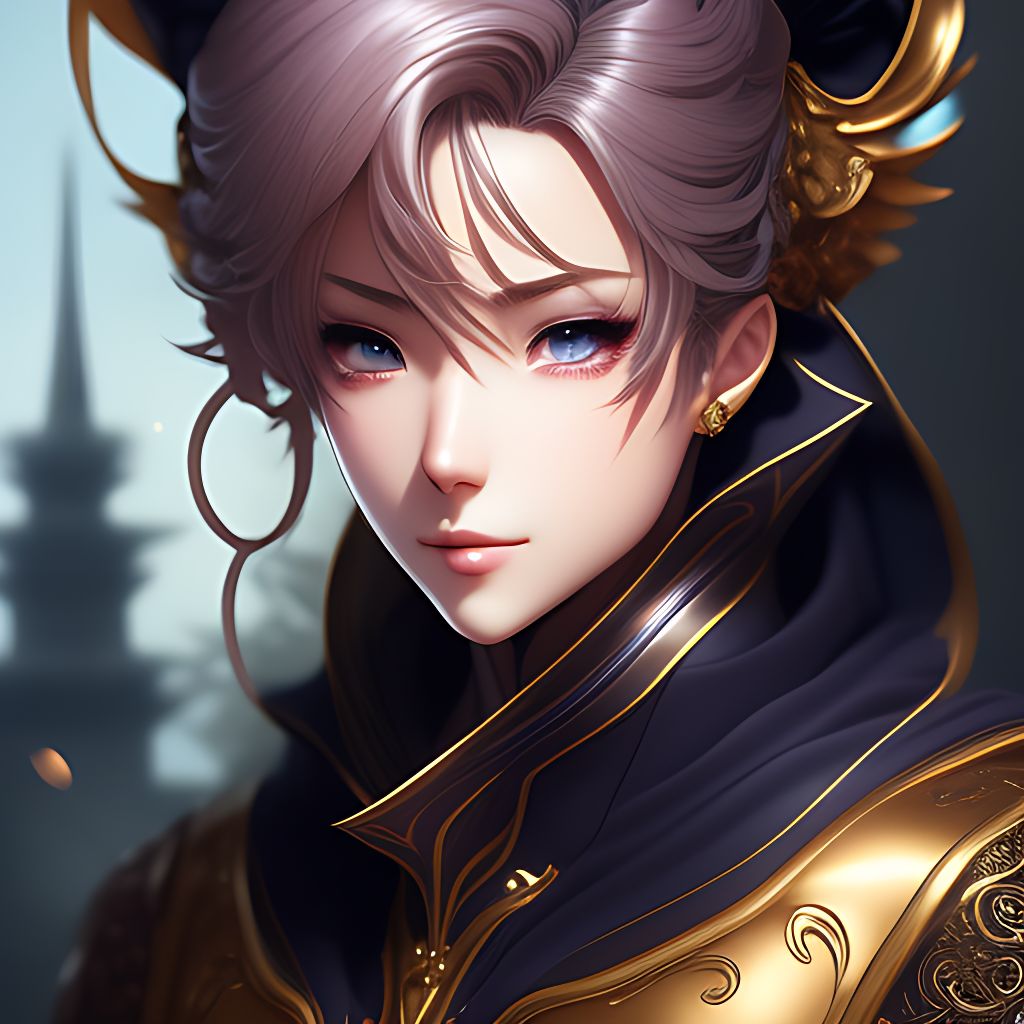 arseniyvladimov: Anime male dressed as maid and in mask on face