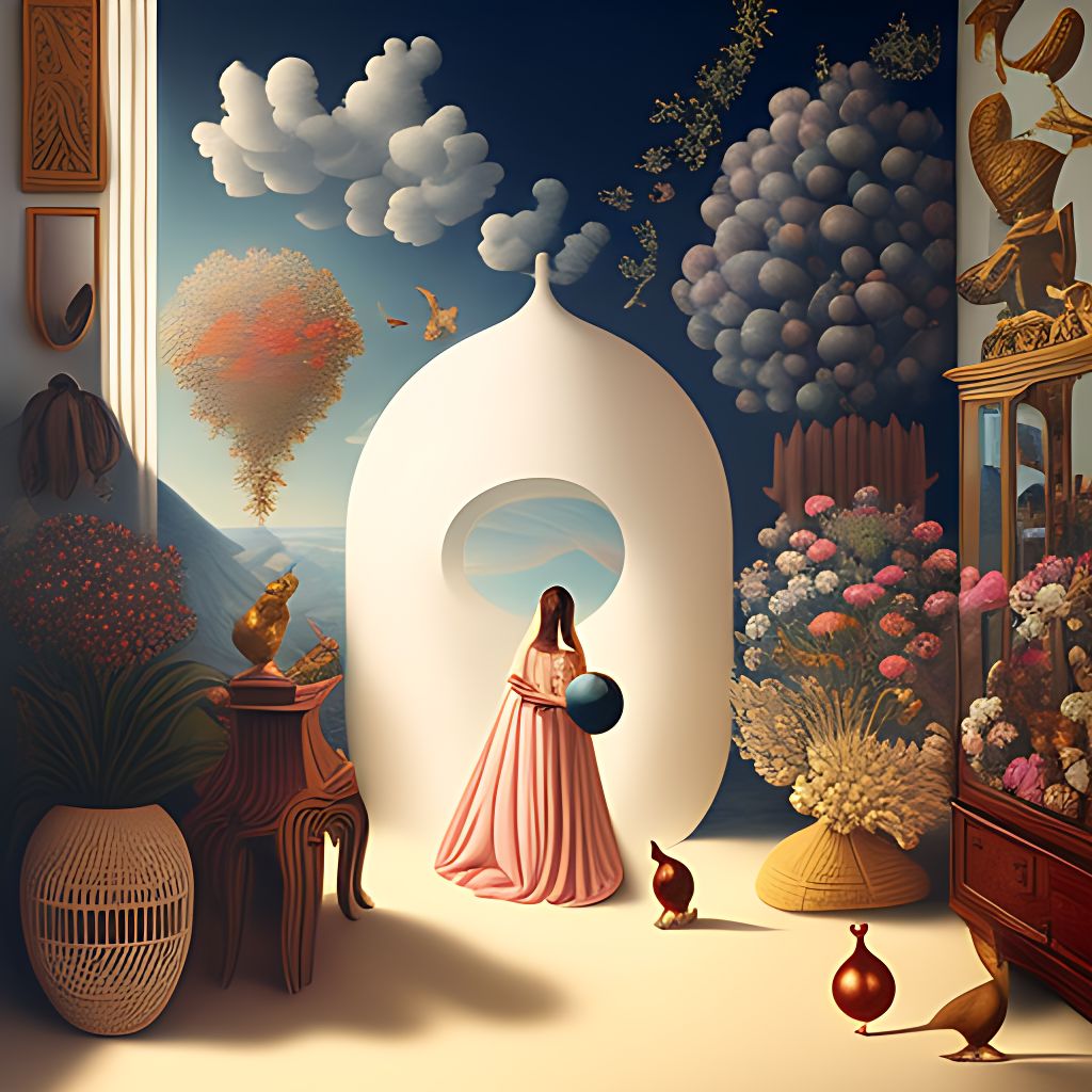 Surreal Paintings Love