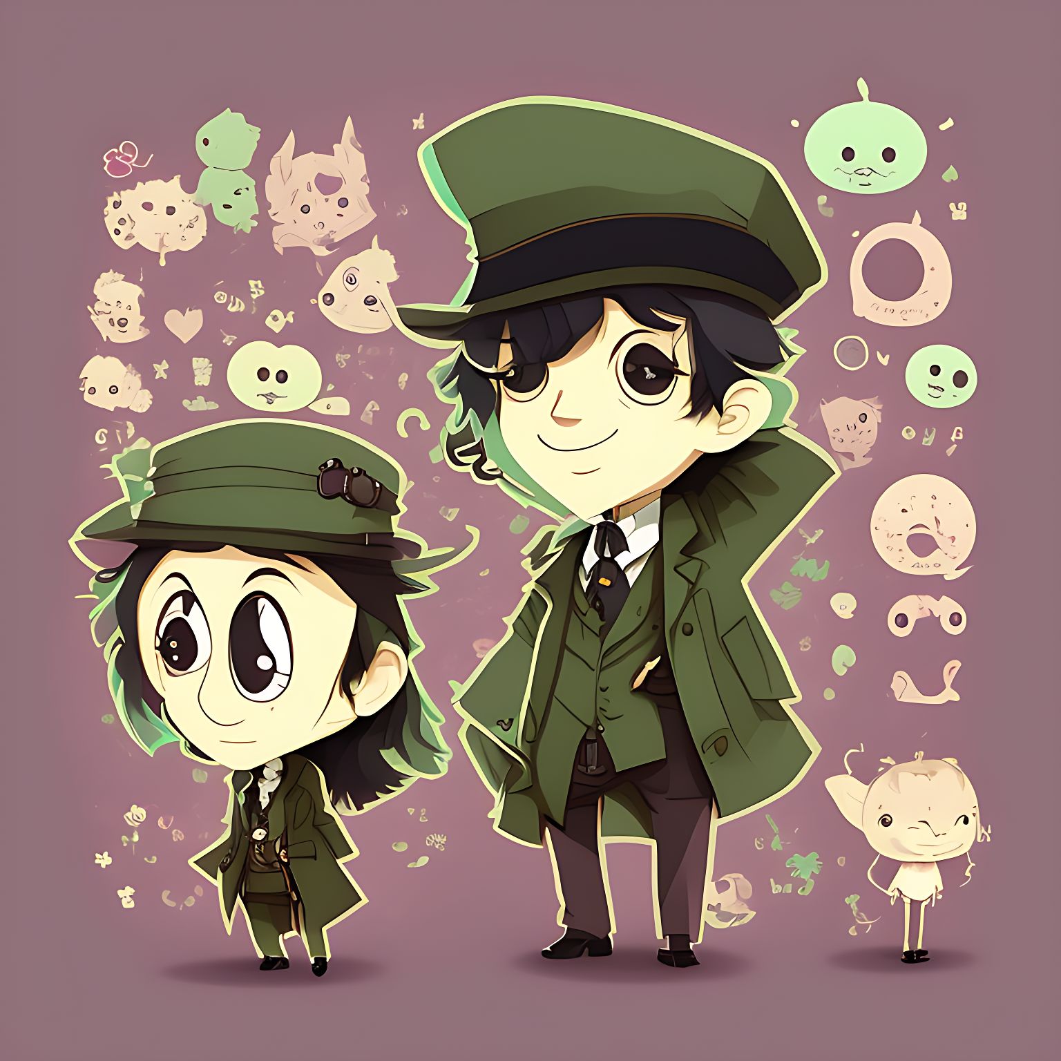 Chibi Sherlock Holmes