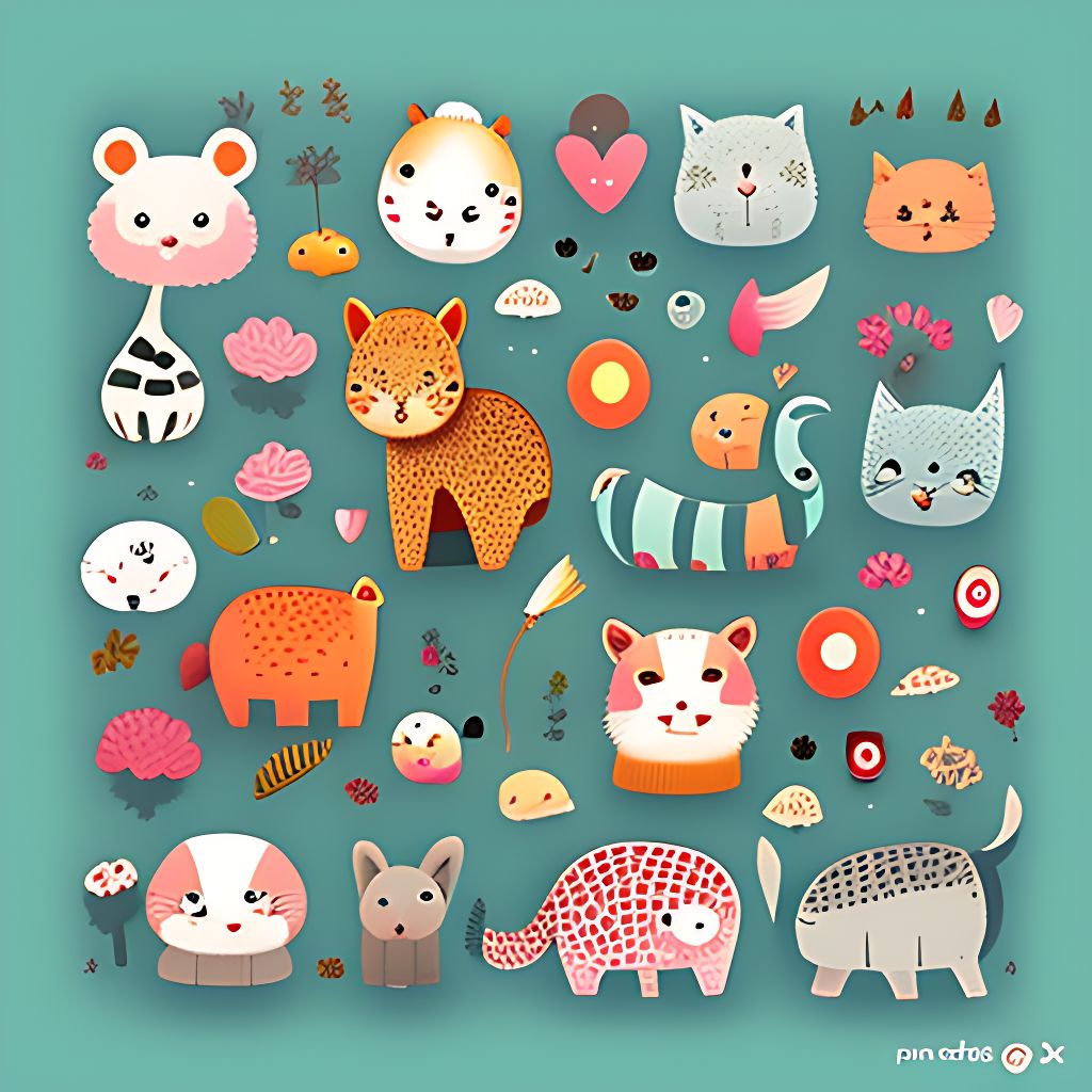 Animal Doodle Art