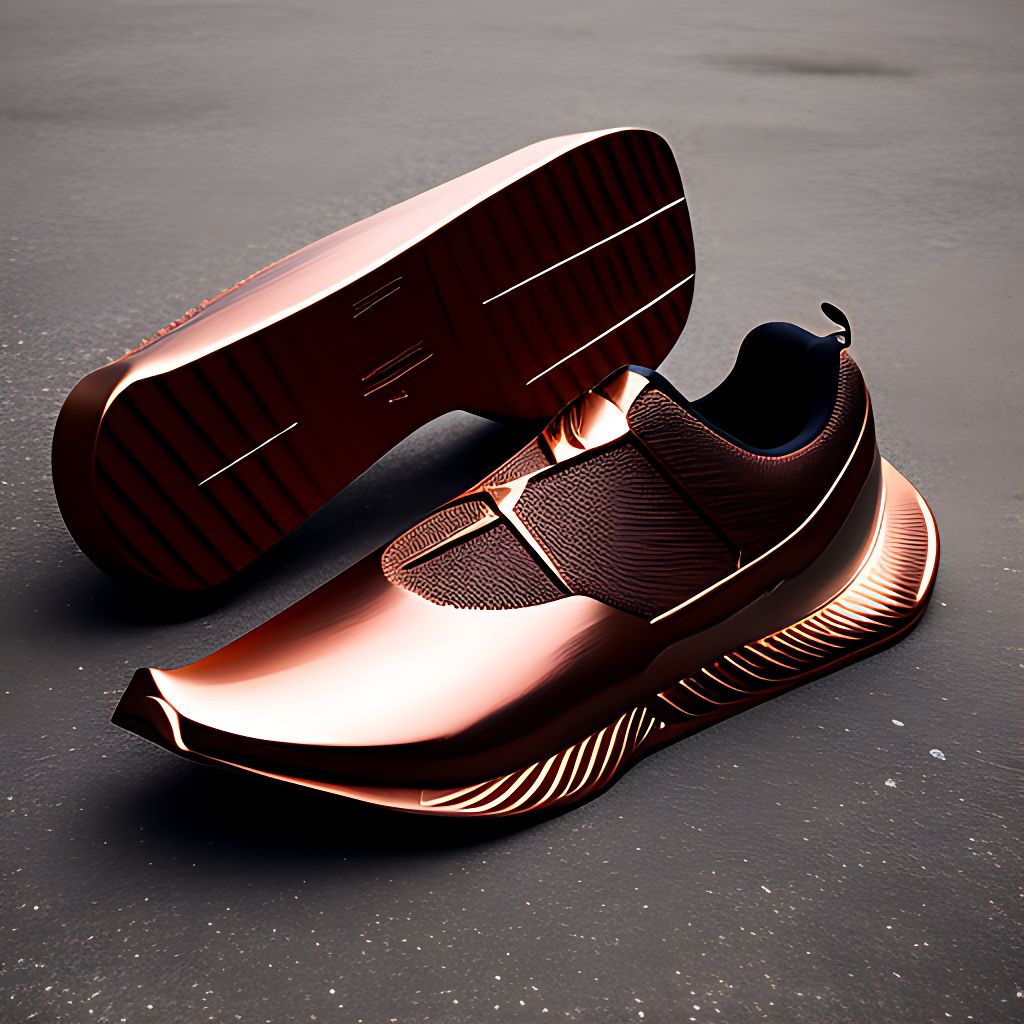 grand-moose886: Design futuristic copper colored indian paduka shoes ...
