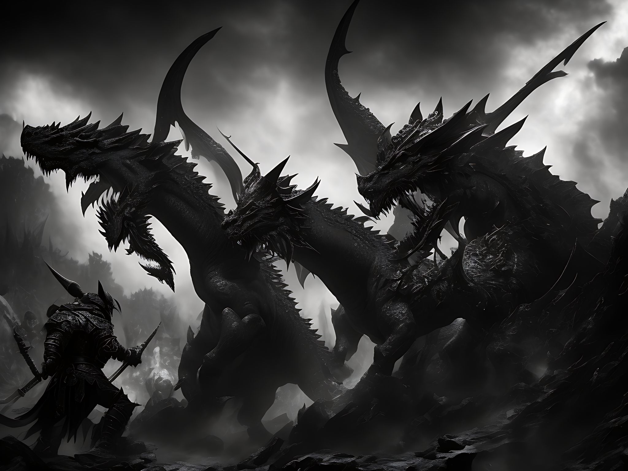 Demonic Dragon Wallpaper