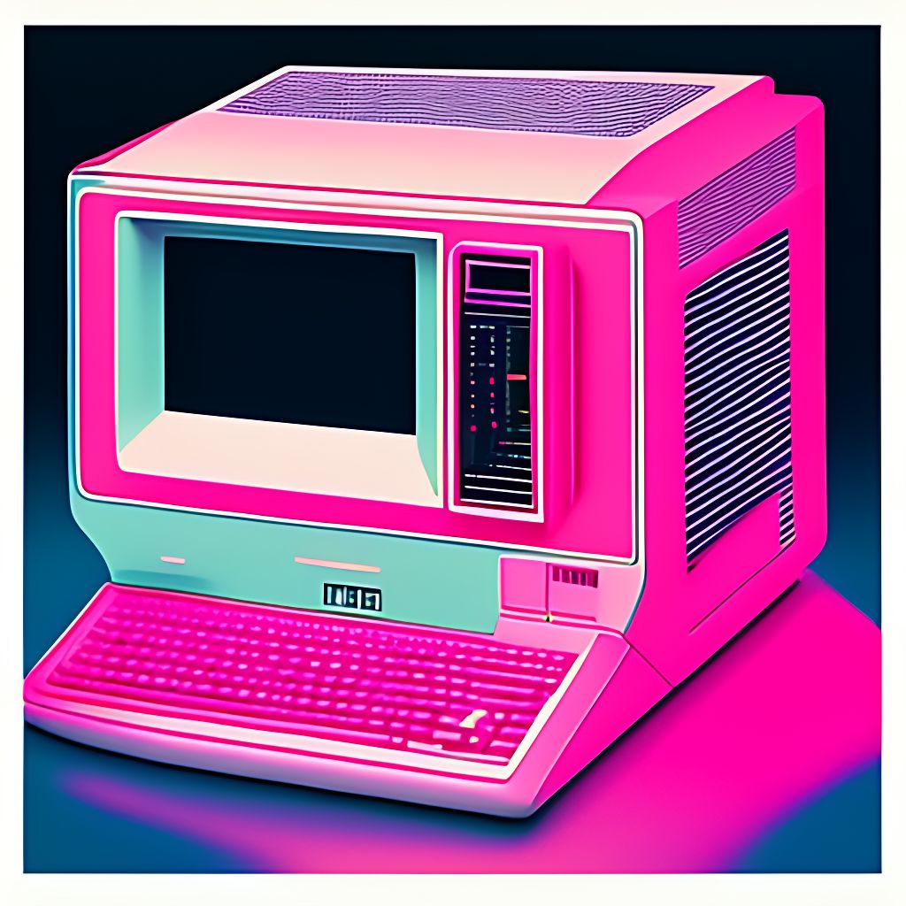 1980s Computer