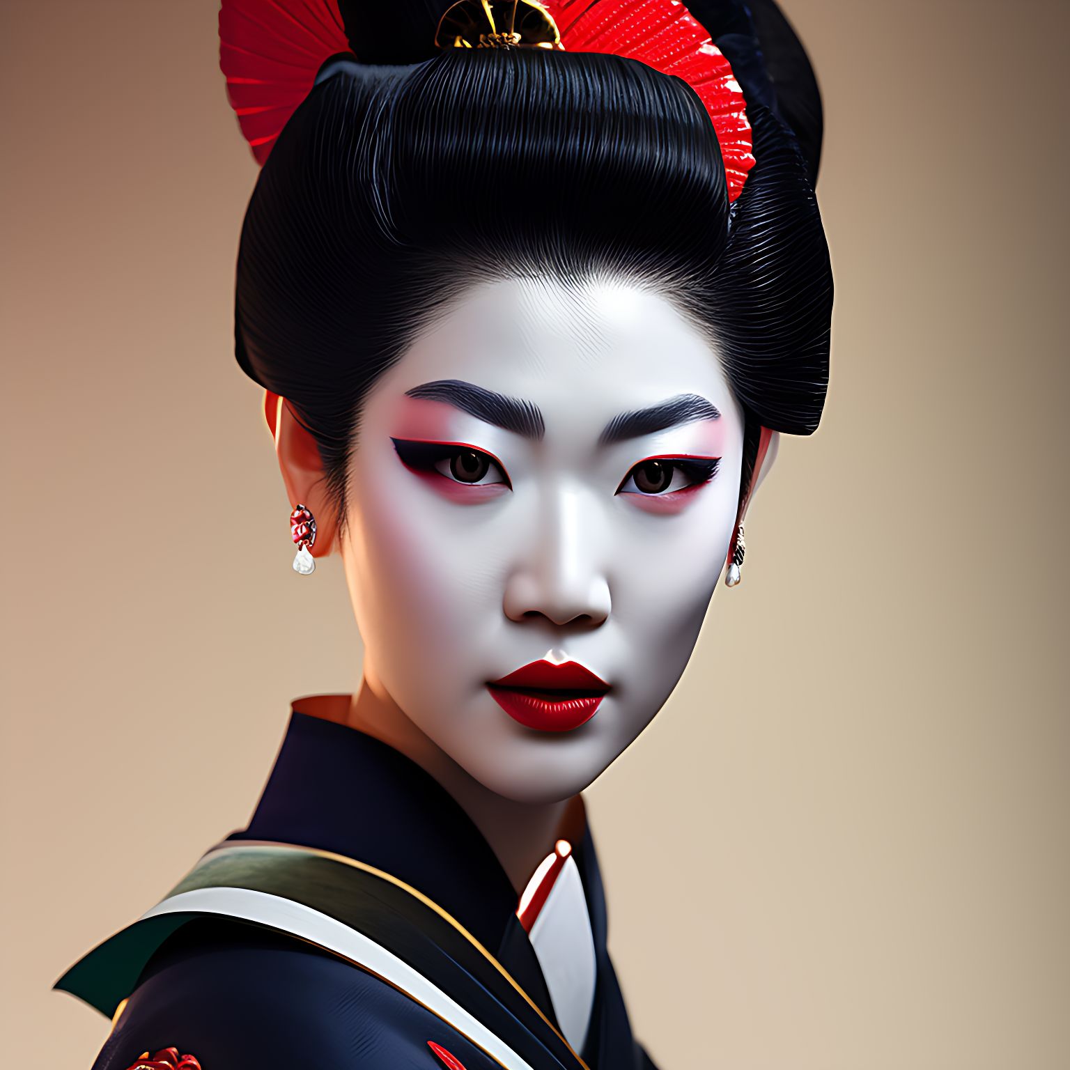 Traditional Geisha Photography