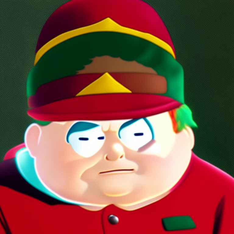 Cartman South Park Anime
