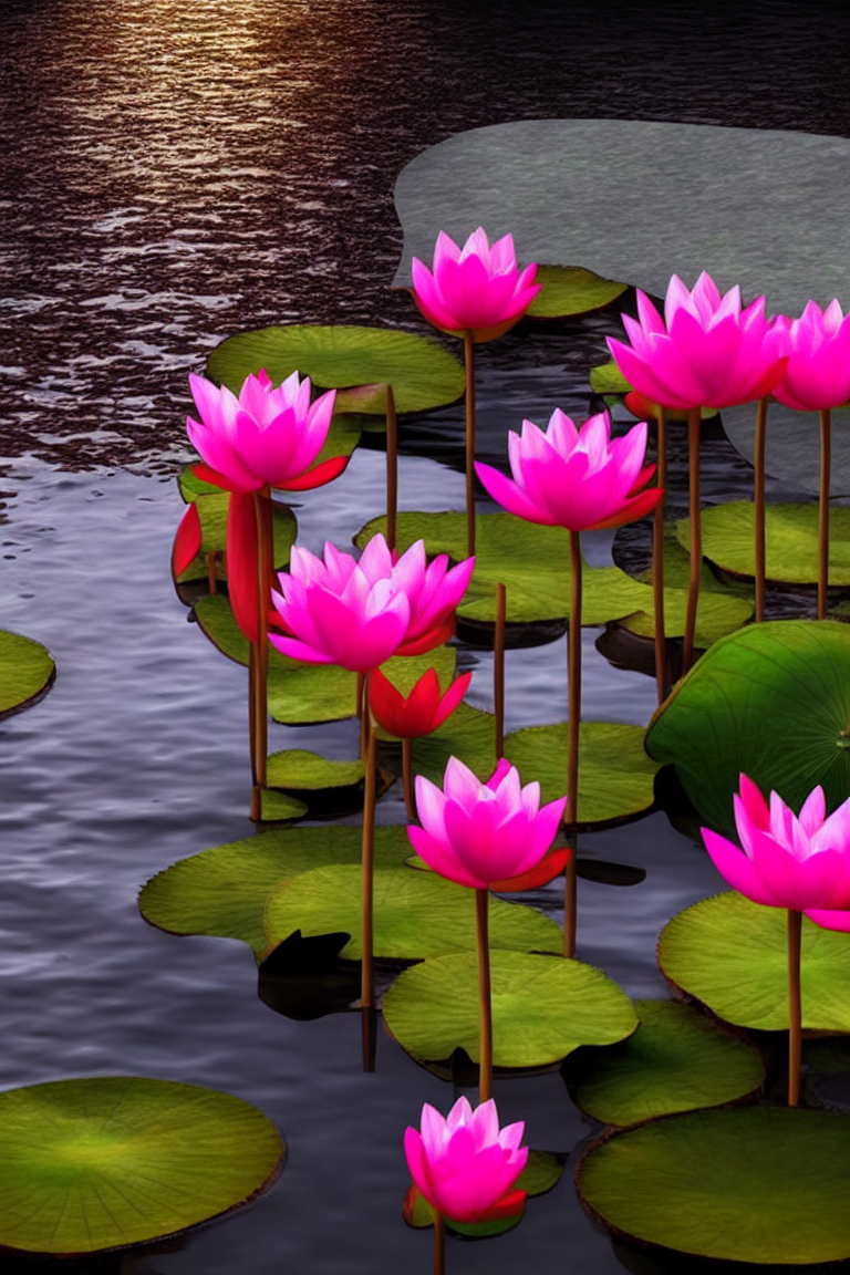 Lotus Flower Pond