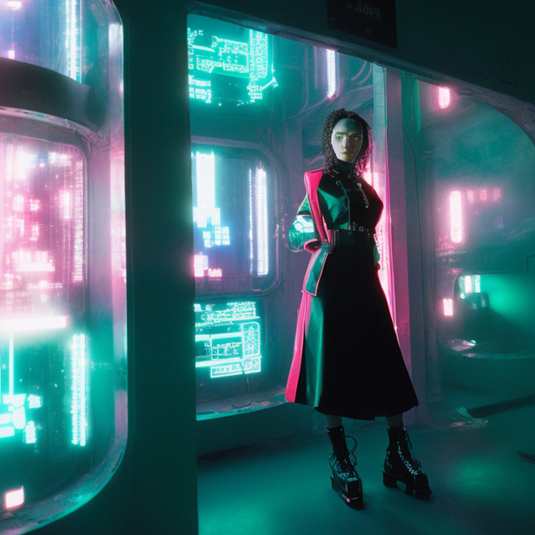 dizzy-squid122: 2035's comic kiber girl