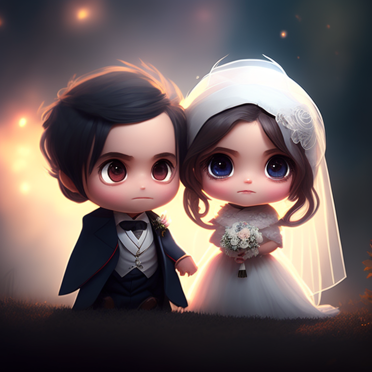 Chibis Wedding