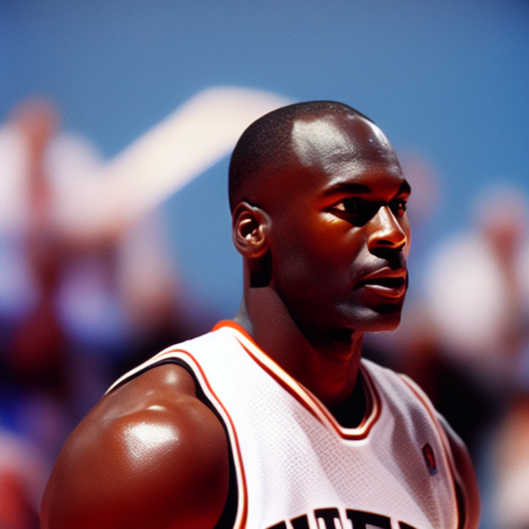 Michael Jordan Self Portrait