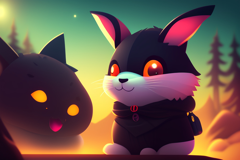 Mean Monster Illustration