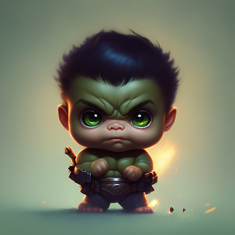 Cute Hulk