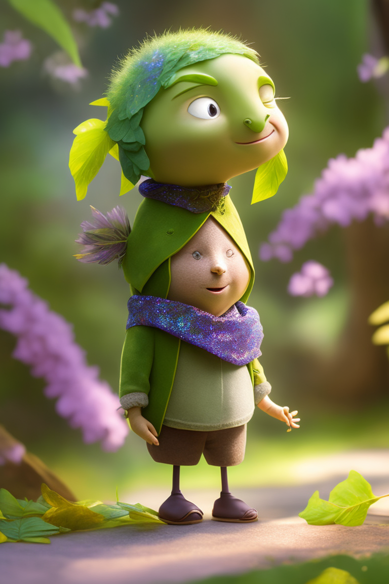 empty-rail775: Sprout is a tall and majestic tree with a trunk that's ...