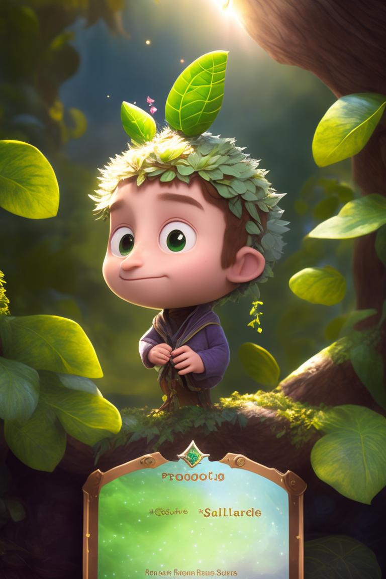 empty-rail775: Sprout is a tall and majestic tree with a trunk that's ...