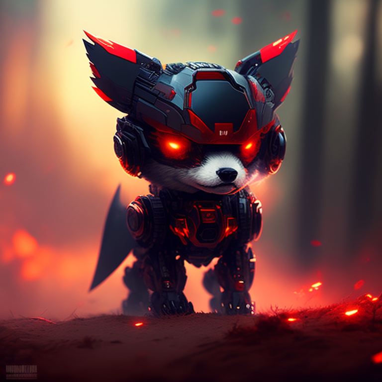 glum-human607: mech deer with antlers