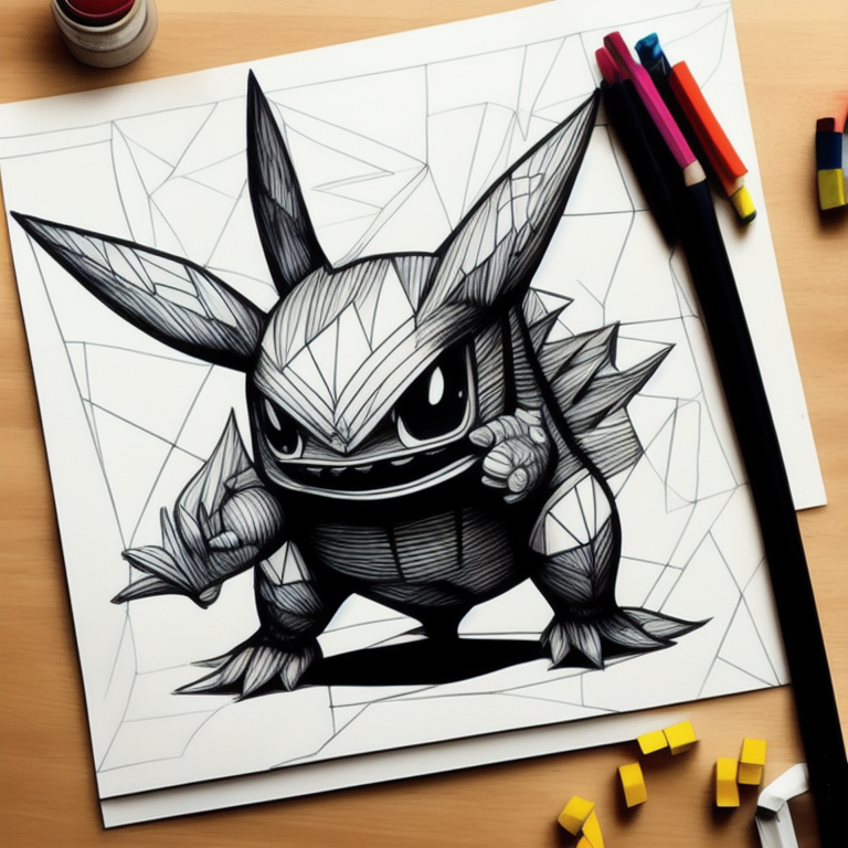 trim-mouse353: coloring picture, pokemon, monster