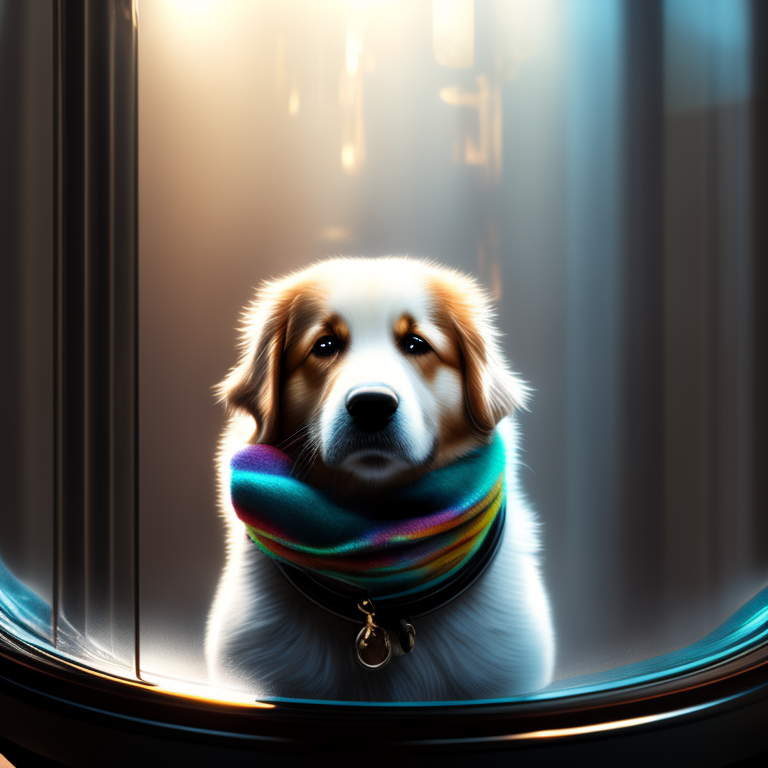 ill-antelope332: dog with a scarf