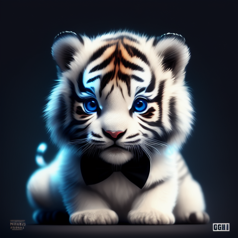 Baby Blue Tiger