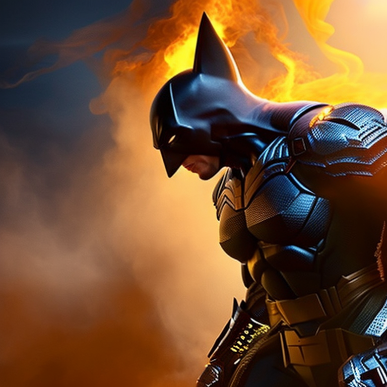 medoholic: Batman with golden armour suites, 4k, hyper realistic, full ...