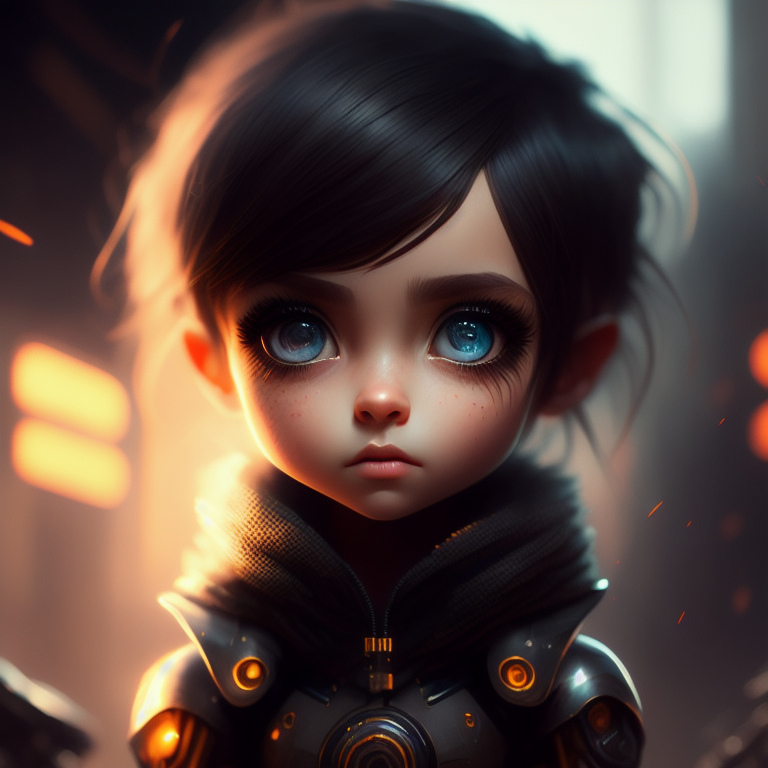 Half Robot Half Human Anime