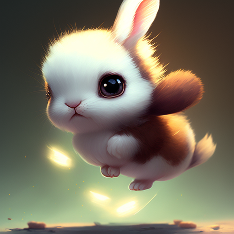 Cute Fat Bunny