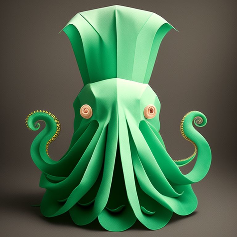 Green Octopus Wallpaper