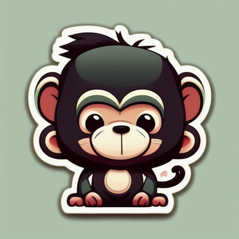 Cute Cartoon Monkeys Pictures